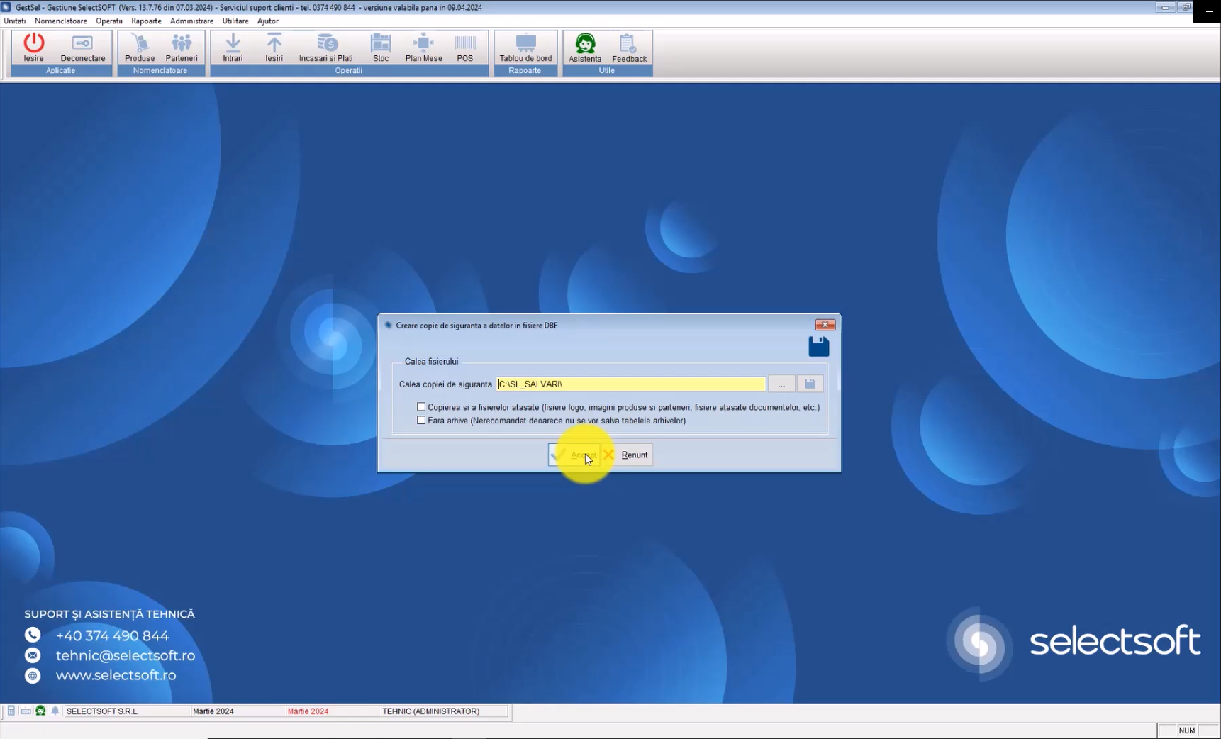 Tutoriale video | Verificare consistență date - Selectsoft